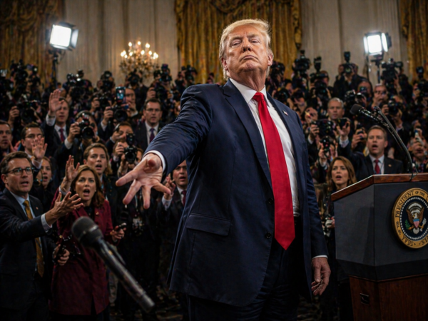 Leak Reveals Trump Planning 'Mic-Drop' Showdown With Media At WHCA ...